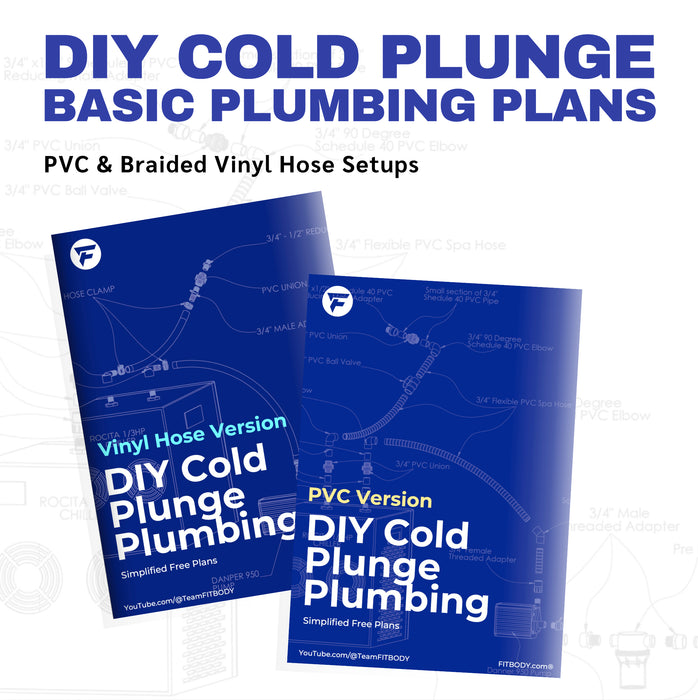 Free DIY Cold Plunge Plumbing Plans – Chiller & Pump Setup (PDF ...